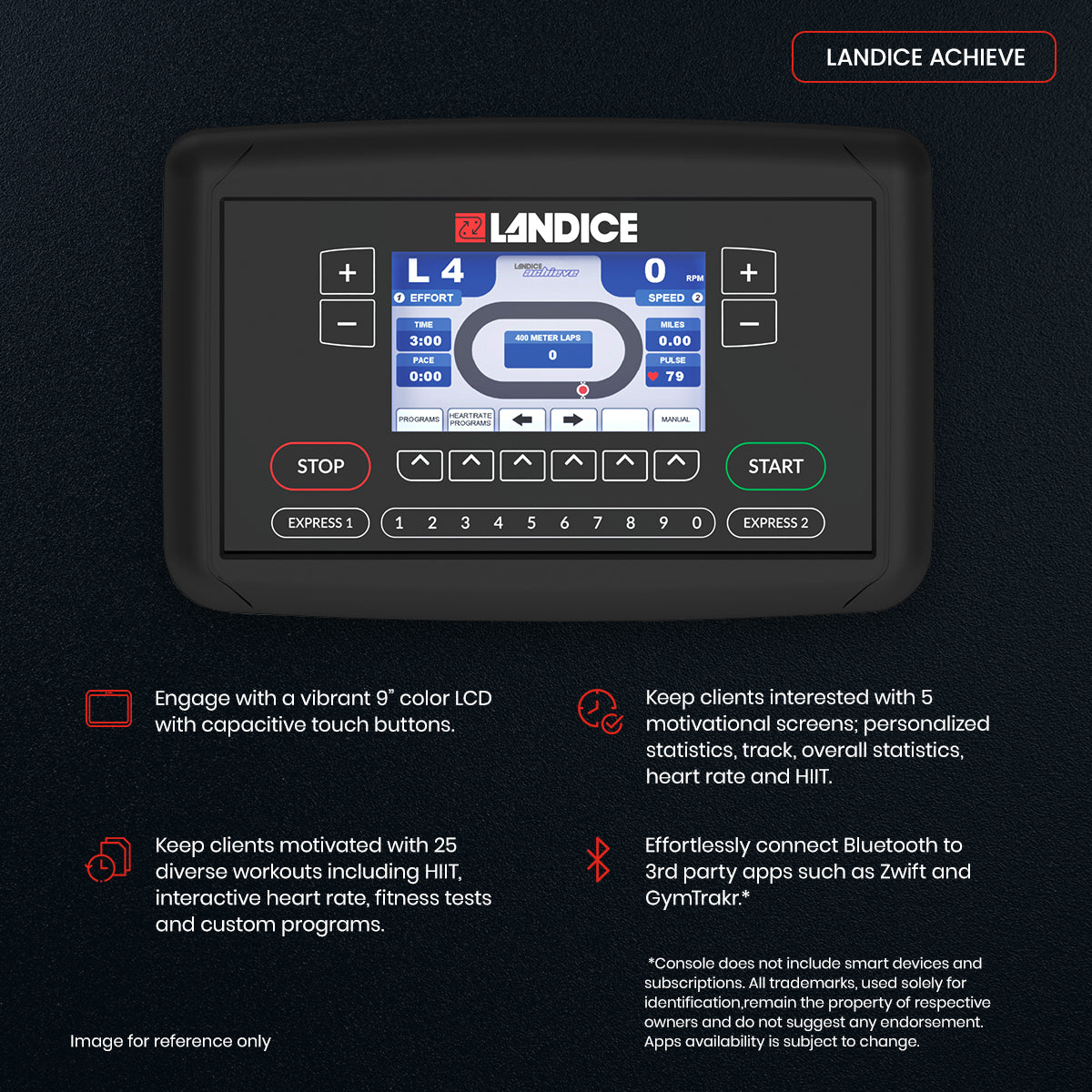 Elevate Performance with Landice Commercial Fitness Exercise Bikes ...